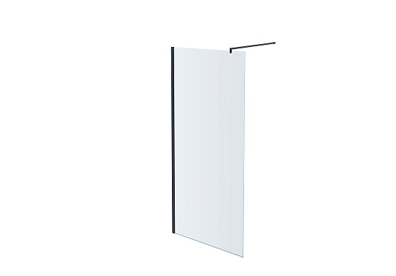 Душевая перегородка AQUATEK Walk in AQ WIW Print 10020BL 1000x2000 с держателем