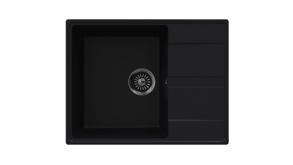 Кухонная мойка Maunfeld Lacrima 650 MFQS-650B черный