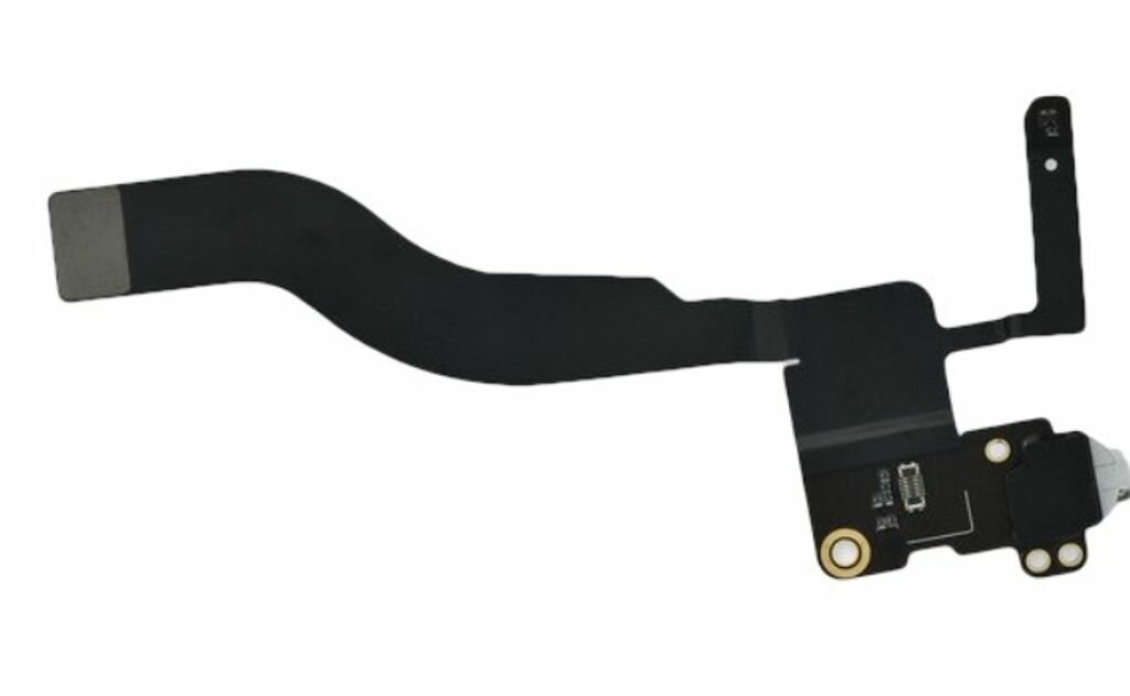 Шлейф с аудио разъемом с микрофоном MacBook Pro 13 Retina A2289 A2338 Silver Mid 2020 Late 2020 / 821-02673