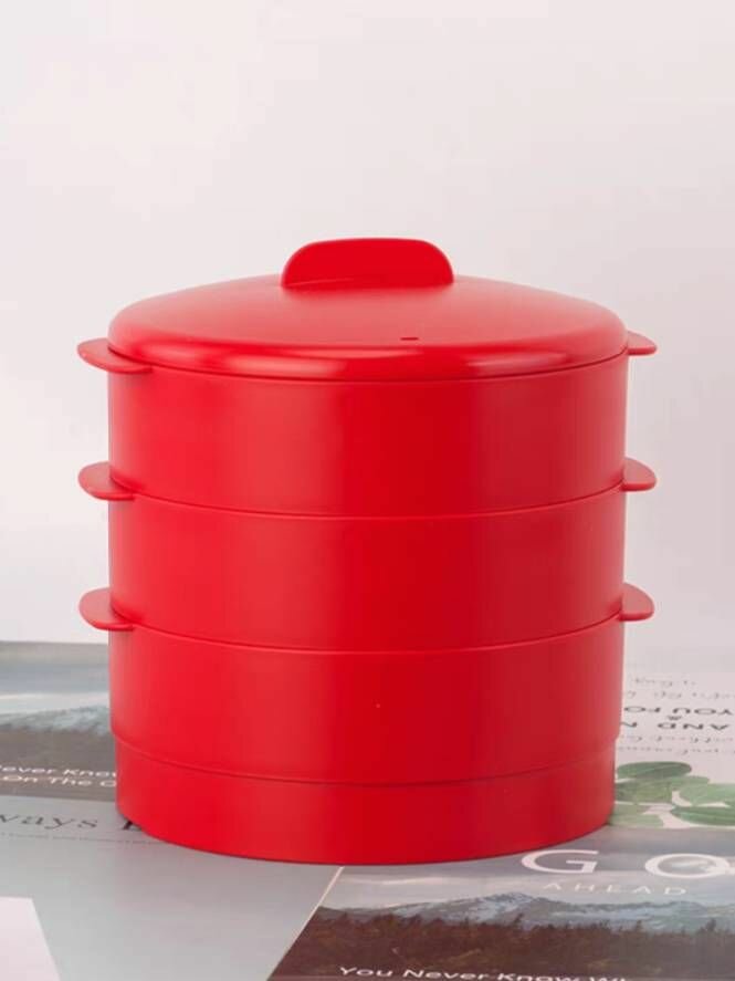 Tupperware Пароварка, Пищевой полимер, 3 яруса, 3 л