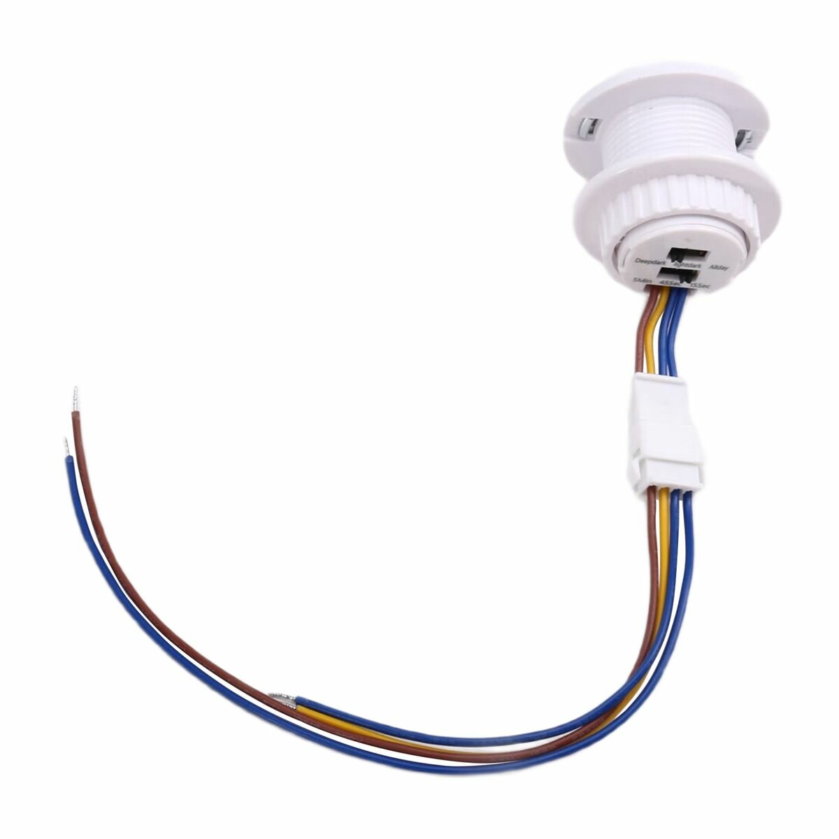 Мини-датчик движения, переключатель света, 110-220 В, ИК-датчик, умное обнаружение, задержка по времени, регулируемый инфракрасный индукционный детектор