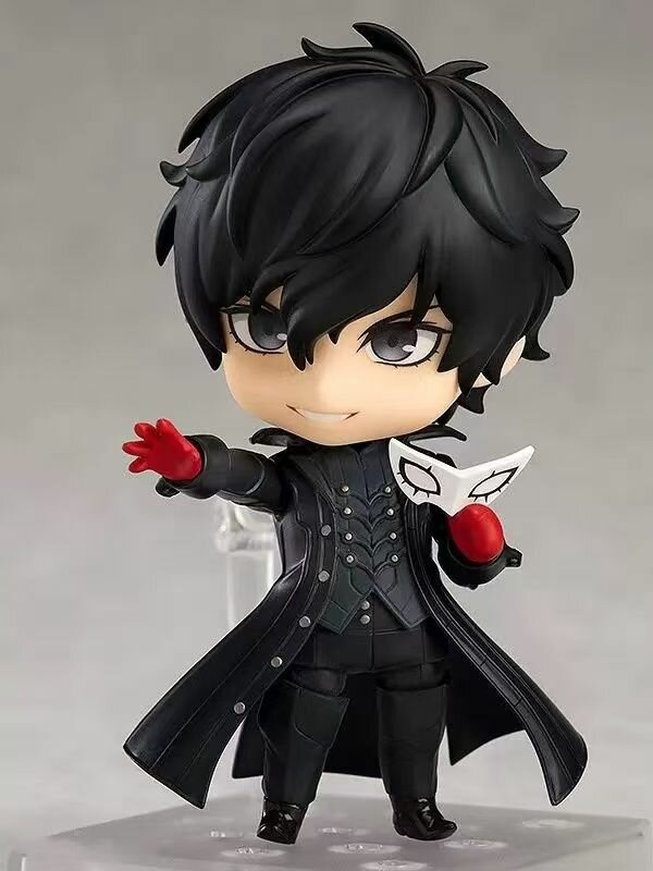 Nendoroid Рен Амамия 989# (Persona 5 Royal), очаровательная фигурка 10 см со сменными лицами, лицензия GSC, в фирменной упаковке
