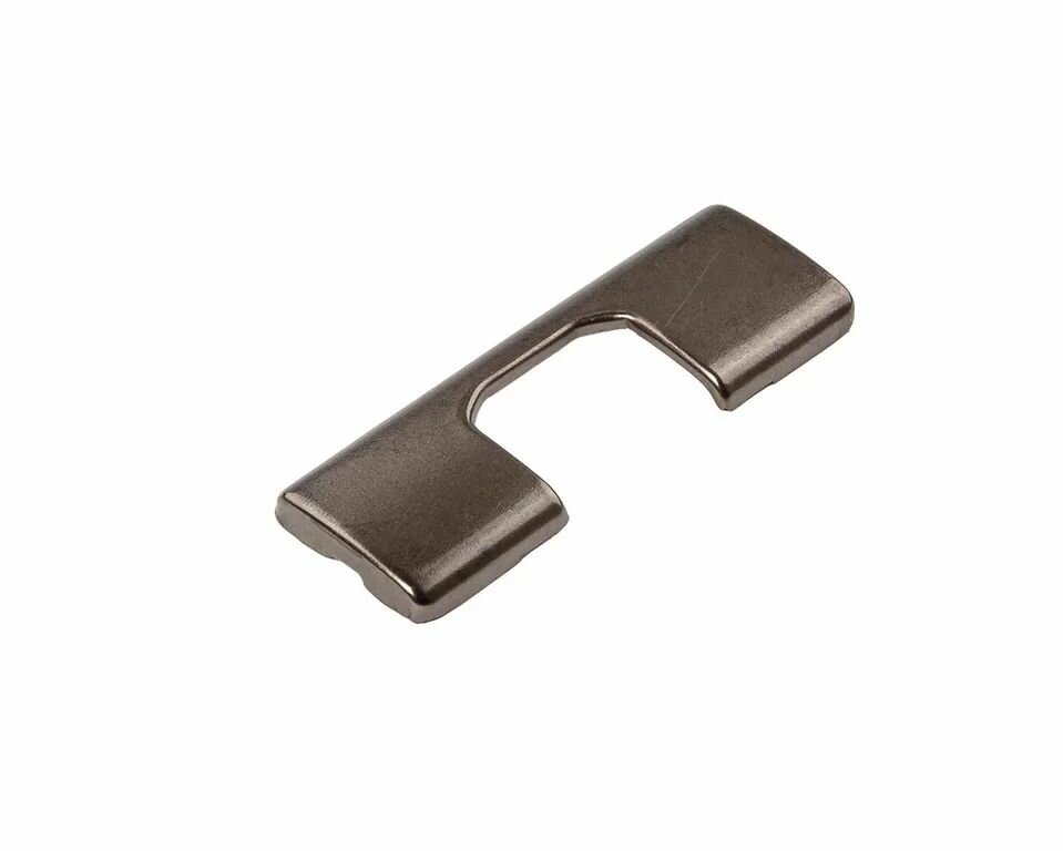 Накладка декоративная на чашку петли Alphalux Titan, титан 15 шт