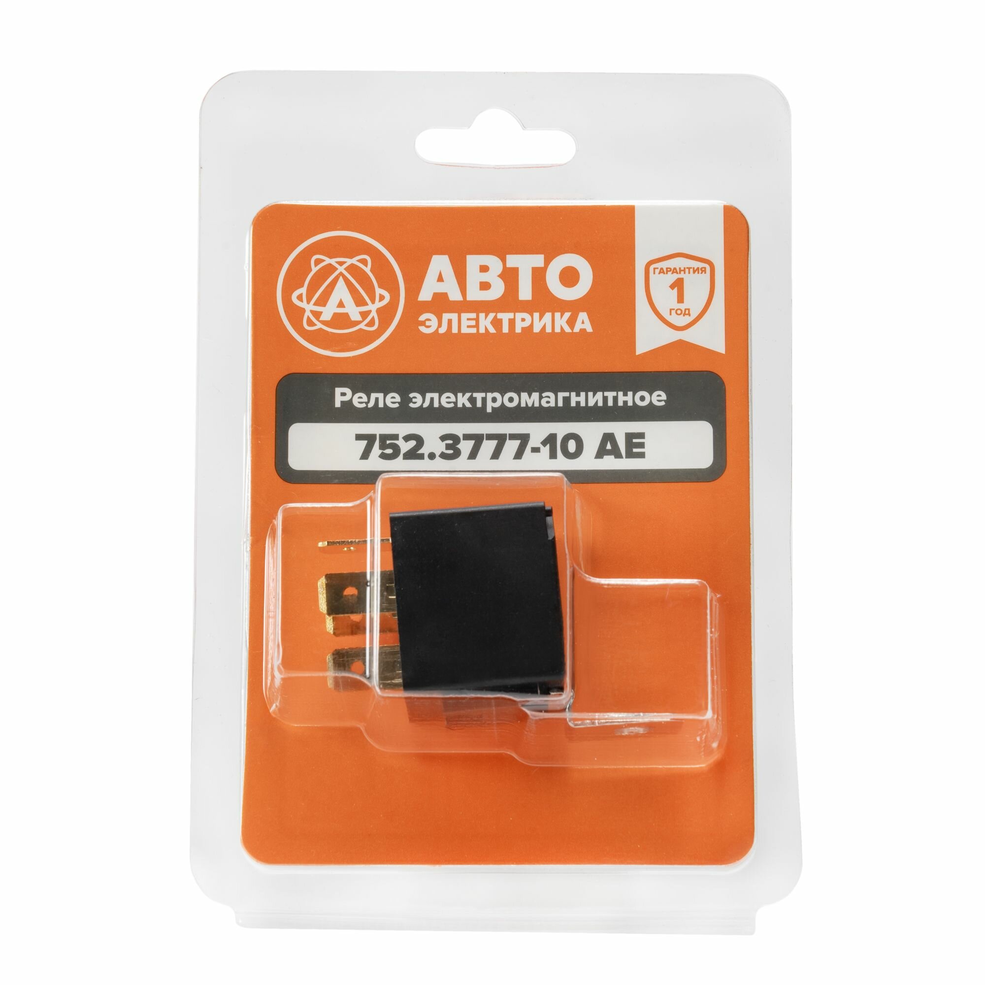 Реле стартера 4-х контактное 12В, для ВАЗ 2121, 21214, 2123, Шевроле Нива, Лада Калина Приора арт 752377710AE АвтоЭлектрика