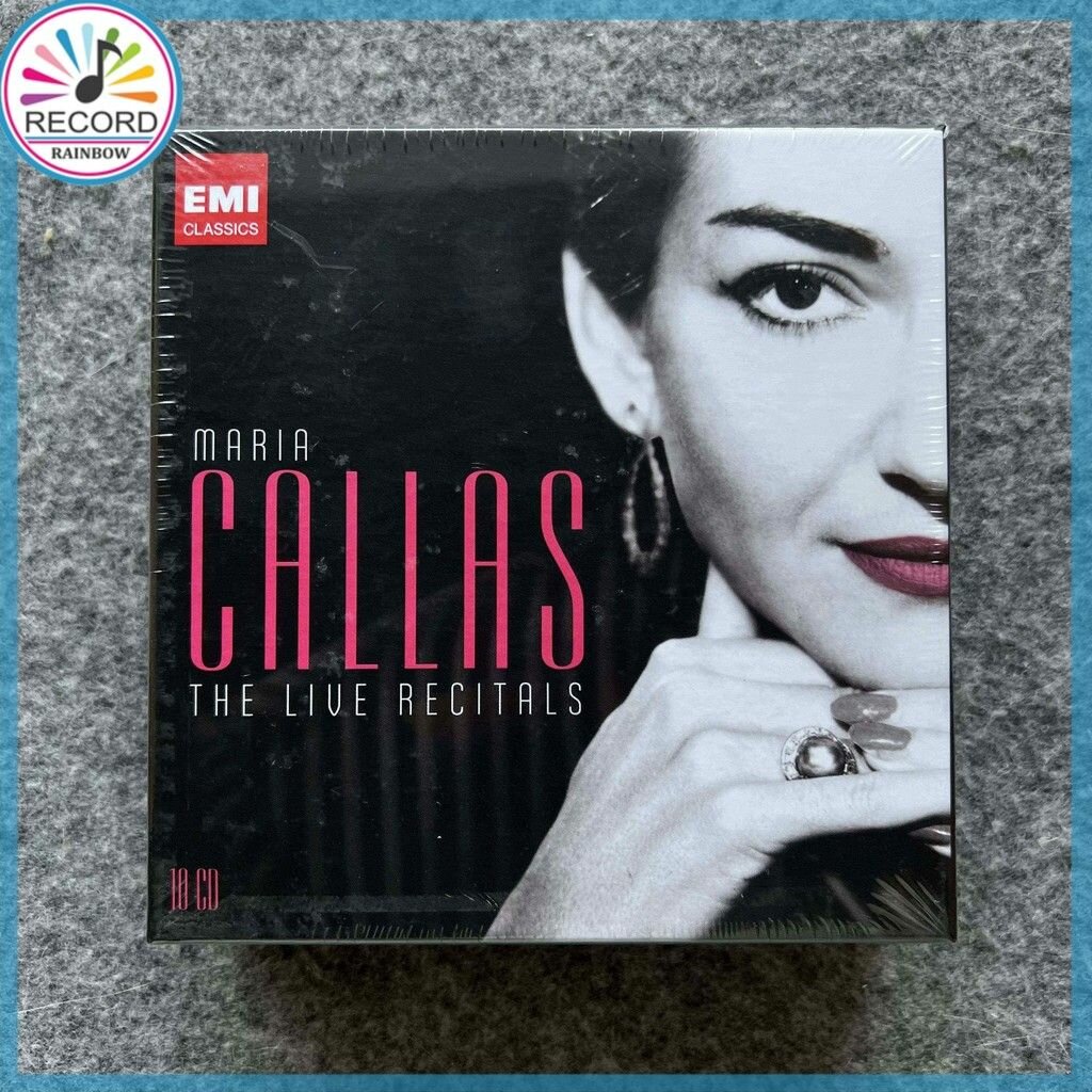 CD Maria Callas The Live Recitals 10CD 1Z03527 запечатанный совершенно новый альбом