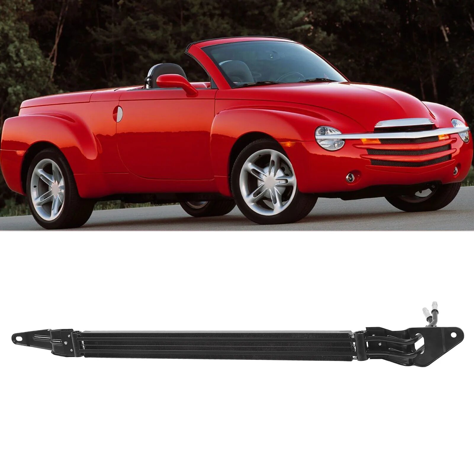 1 шт. алюминиевый масляный радиатор гидроусилителя руля 918-300 для Chevrolet Trailblazer GM, высокопрочная автозапчасть