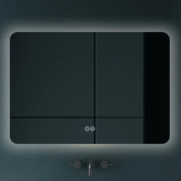 Зеркало Vincea VLM-3BE800-2 80х60 с подсветкой и антизапотевателем