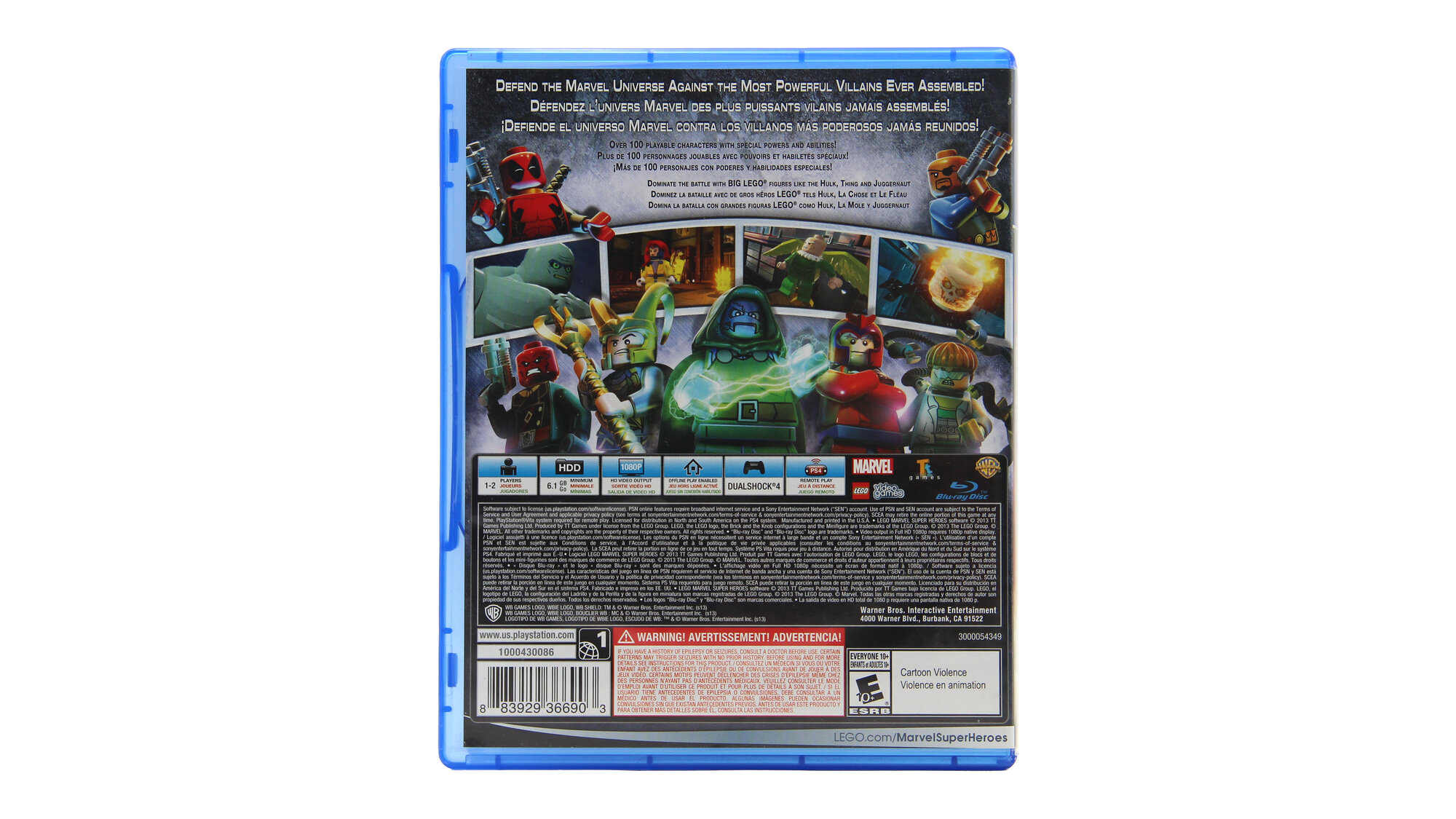 Lego Marvel Super Heroes (PS4/PS5) — фото 1