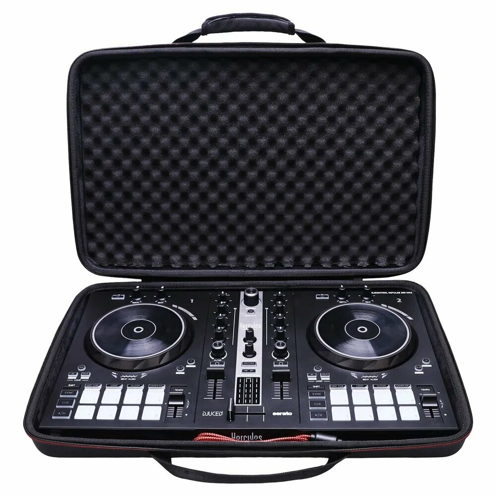 Жесткий чехол LTGEM из ЭВА для DJ-контроллера Hercules DJControl Inpulse 300 MK2, защитная сумка для хранения (только сумка!)