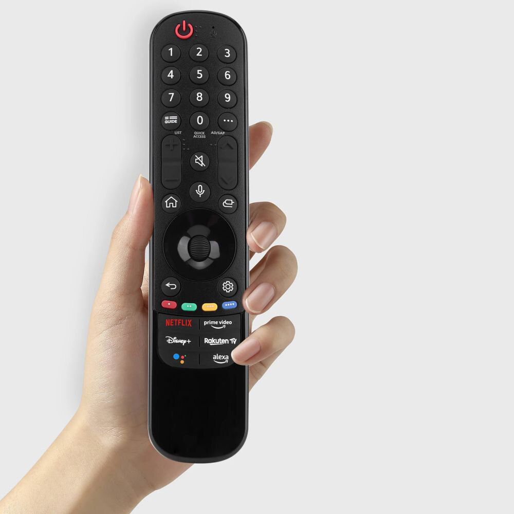Замена голосового пульта дистанционного управления для LG Smart TV, для Magic Remote Mr22Gn с указкой и голосовыми функциями, для LG 2022 Oled Qned
