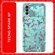 Чехол на Tecno Spark 8P / Техно Спарк 8P с принтом Зимние ягоды паттерн, прозрач...