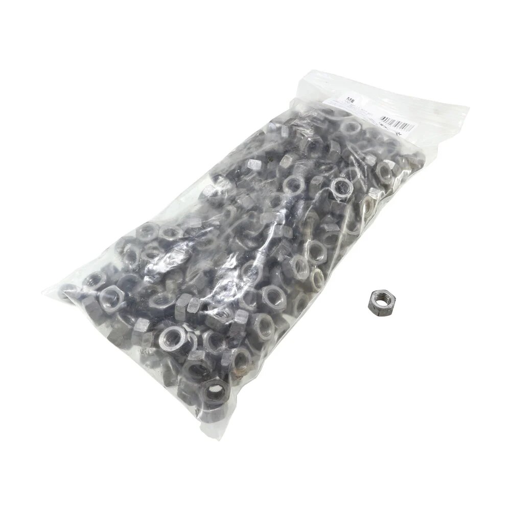 Крепежная техника Гайка ш/г черная ГОСТ 5915-70 М8 (400 шт) 600104 БК