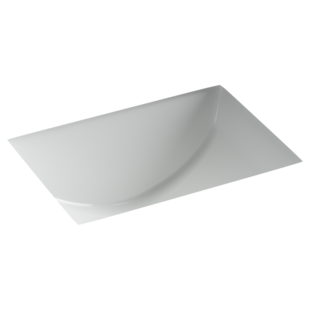 Раковина встраиваемая под столешницу Ceramicanova Эра / Era CN15002 46x34,8x21,3 белый