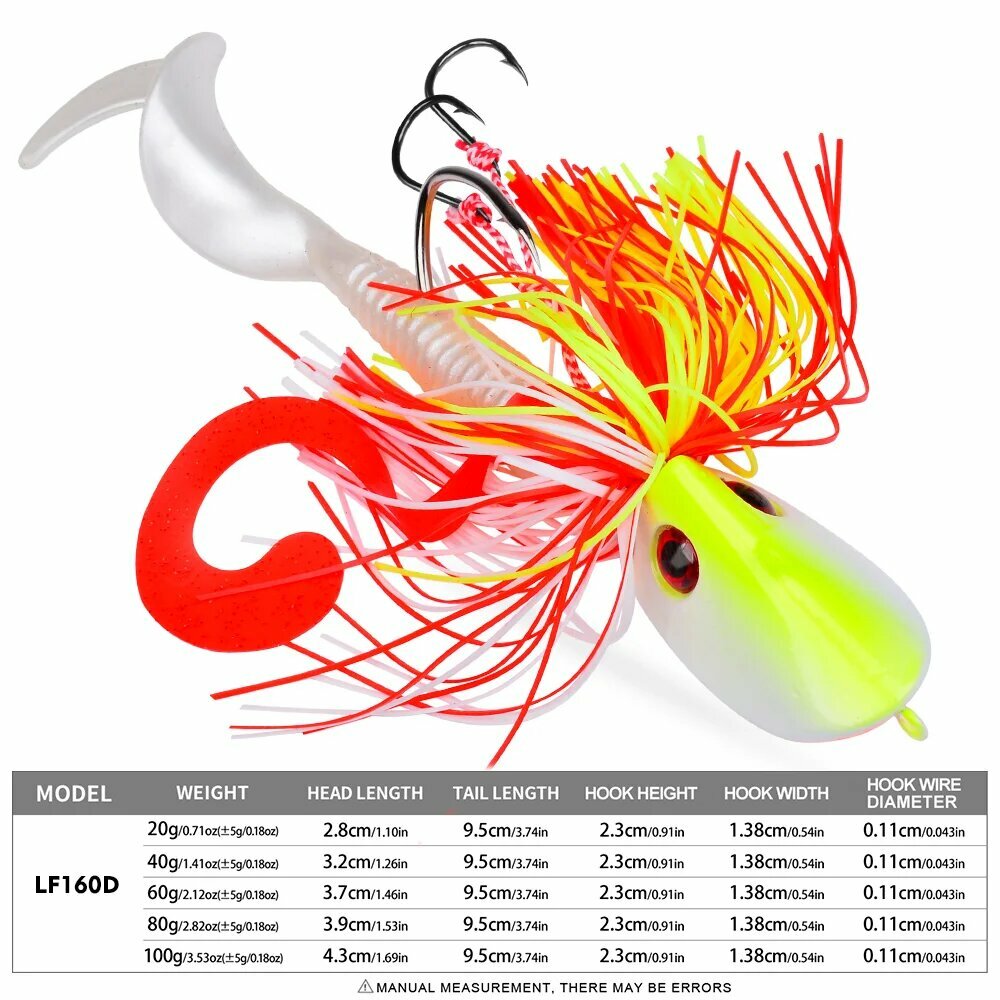 Приманка Proberos LF160D, 40g-1.41oz, COLOR D