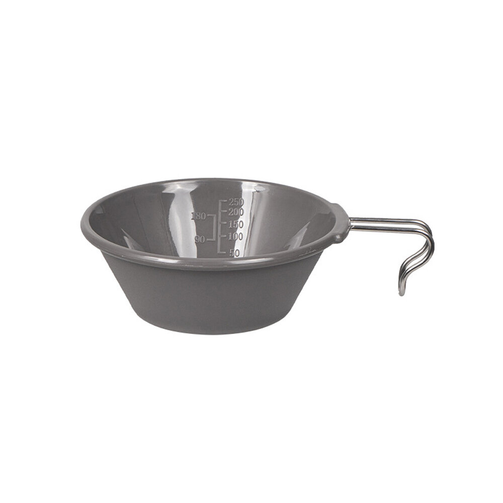 Посуда для пикника Sierra Bowl 250ml зеленый, оранжевый, серый, белый PBT пластик диаметр 125mm высота 46mm длина ручки 40mm вес товара 58g вес упаковки 60g размер упаковки 170*130*50mm для барбекю походов кемпинга портативная многоуровневая стопка