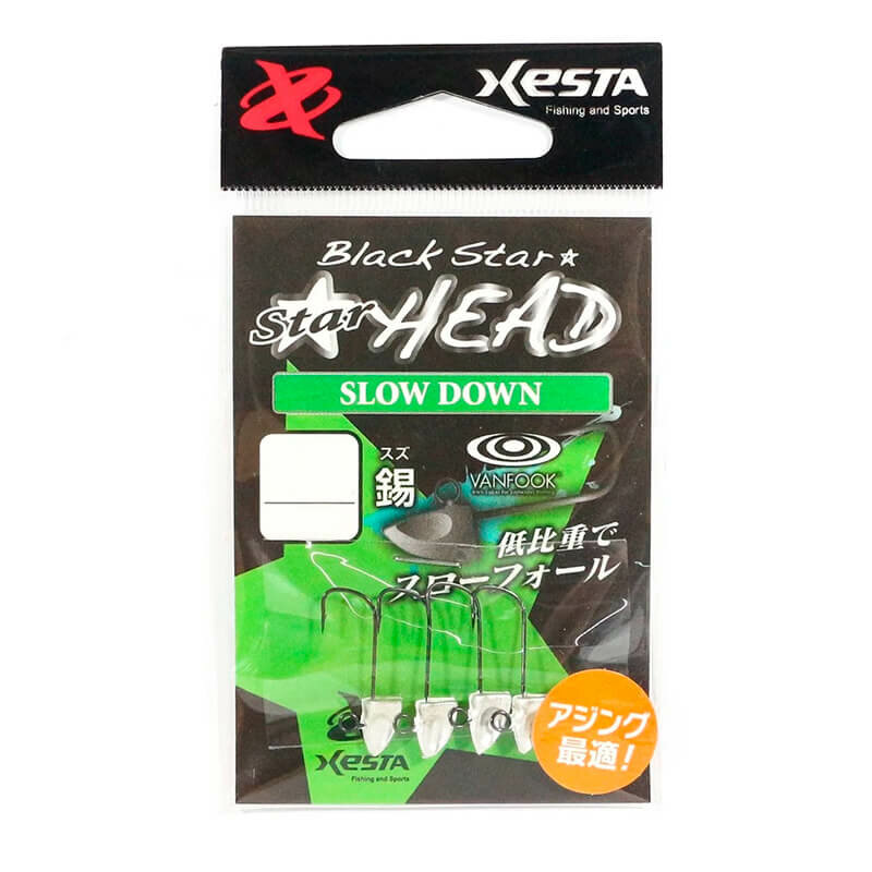 Джиг-головка Xesta Star Head Slow Down #6 2гр. (4шт.)