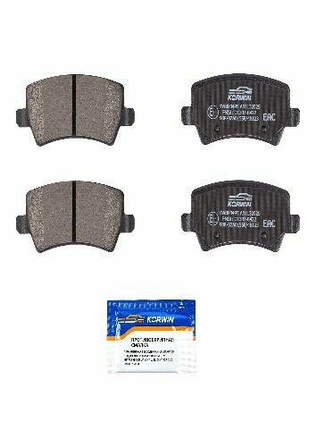 Колодки тормозные зад. Volvo S60 II 10-/S80 II 06-/XC60 08-/Galaxy 06-/LandRover