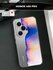 Чехол на Honor 400 Pro / Хонор 400 Про с принтом Синяя акварель, прозрачный