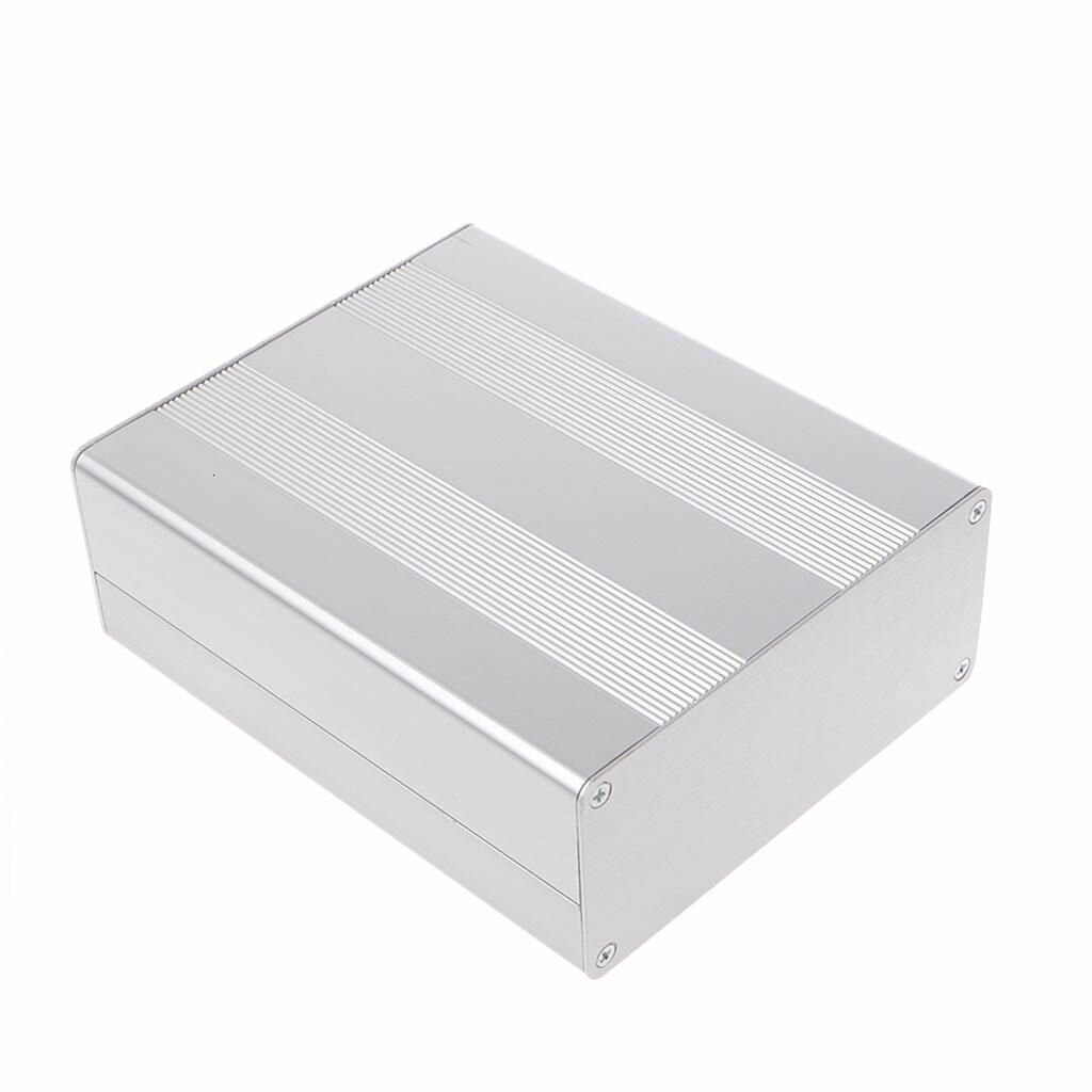 Алюминиевый корпус для платы 130x110x50 мм, Серебро