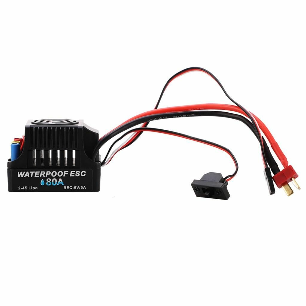 Электронный регулятор скорости ESC 60A/80A для RC, Короткая линия 80A