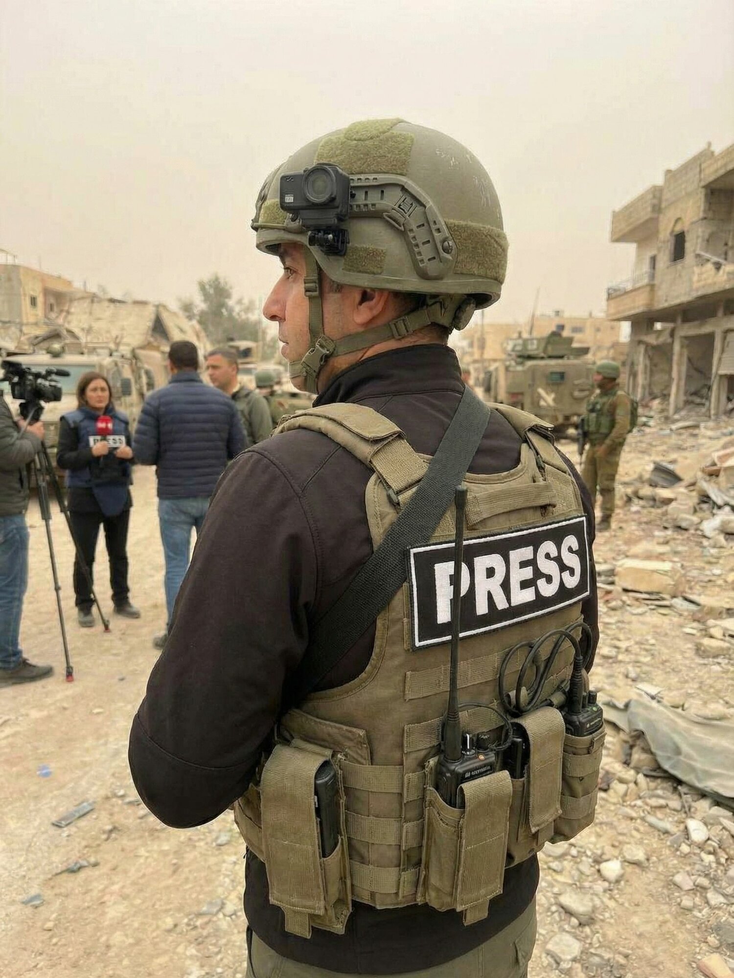 Нашивка-патч на спину PRESS / пресса 25х8 черная