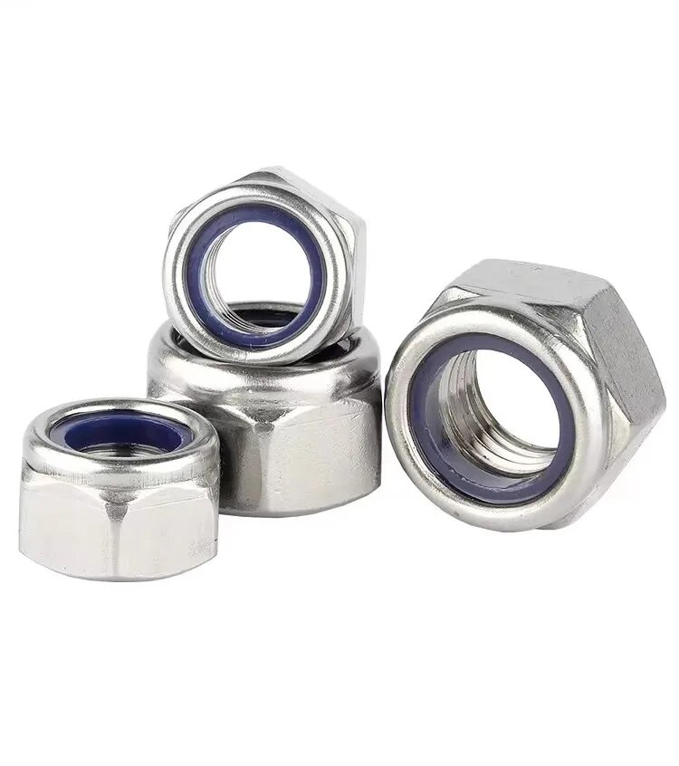 Алюминиевые стопорные гайки Baigood DIN985 M2-M16 M3 20pcs