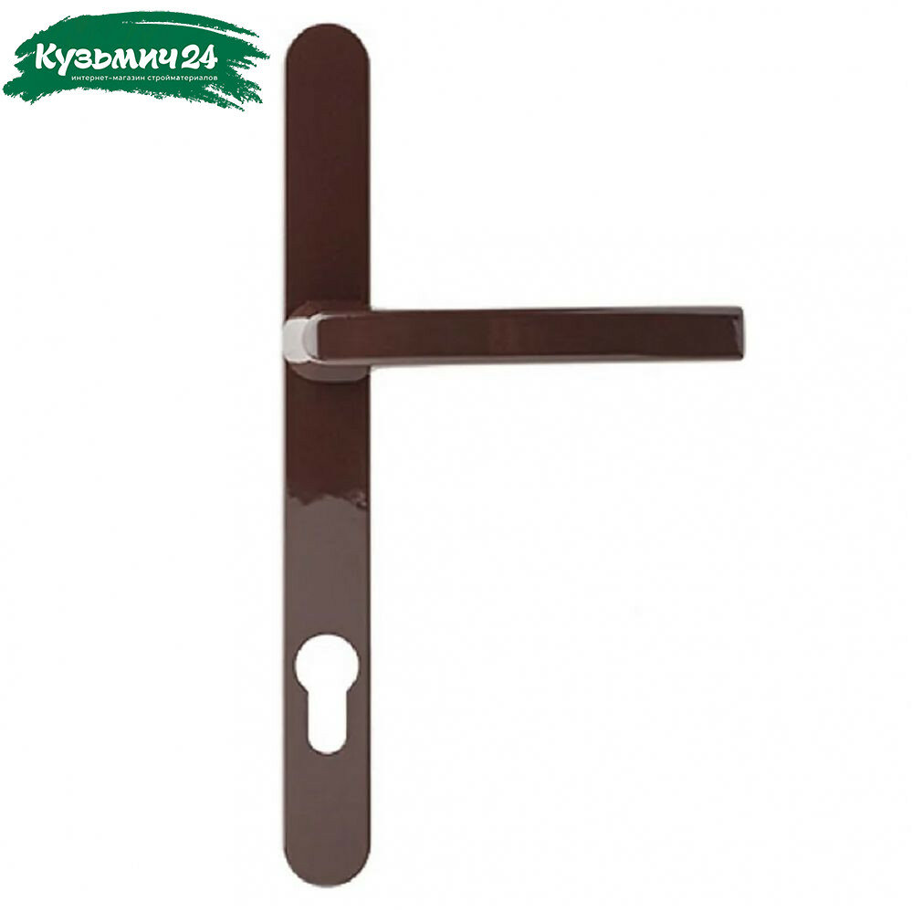 Ручка на планке Apecs HP-92.7105-BR, матовая поверхность, крепление на 2 или 4 винта
