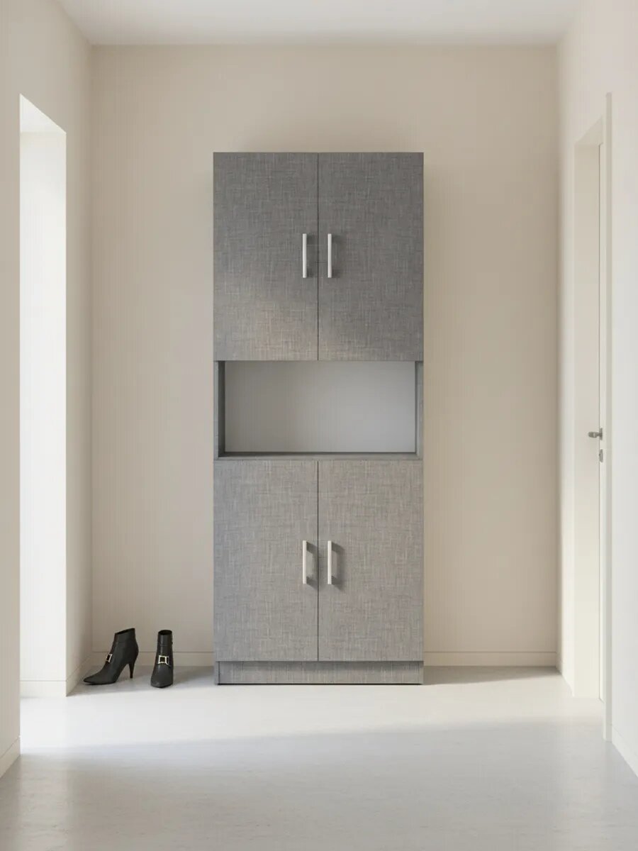 Шкаф FRESTER распашной деревянный с полками в спальню, от производителя