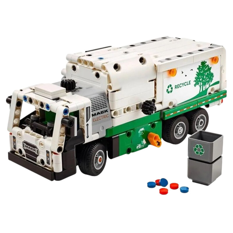 Конструктор унисекс LEGO City Электрический мусоровоз Mack LR 503, 42167, 5760571
