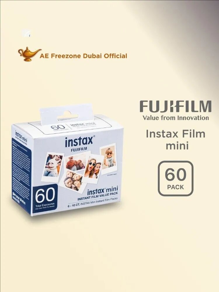 Картридж Fujifilm Instax Film Mini 60 Pack для моментальной фотографии