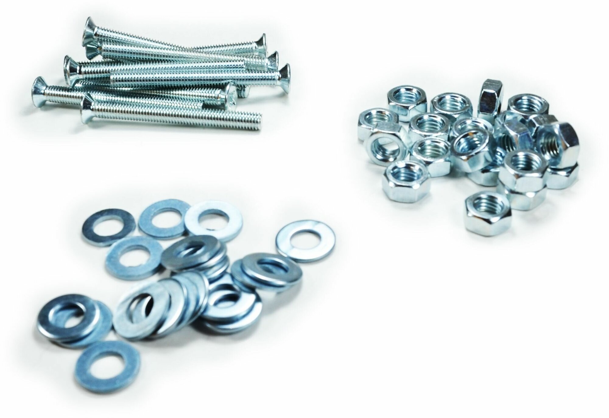Комплект винтов с гайкой и шайбой 4х50 50шт