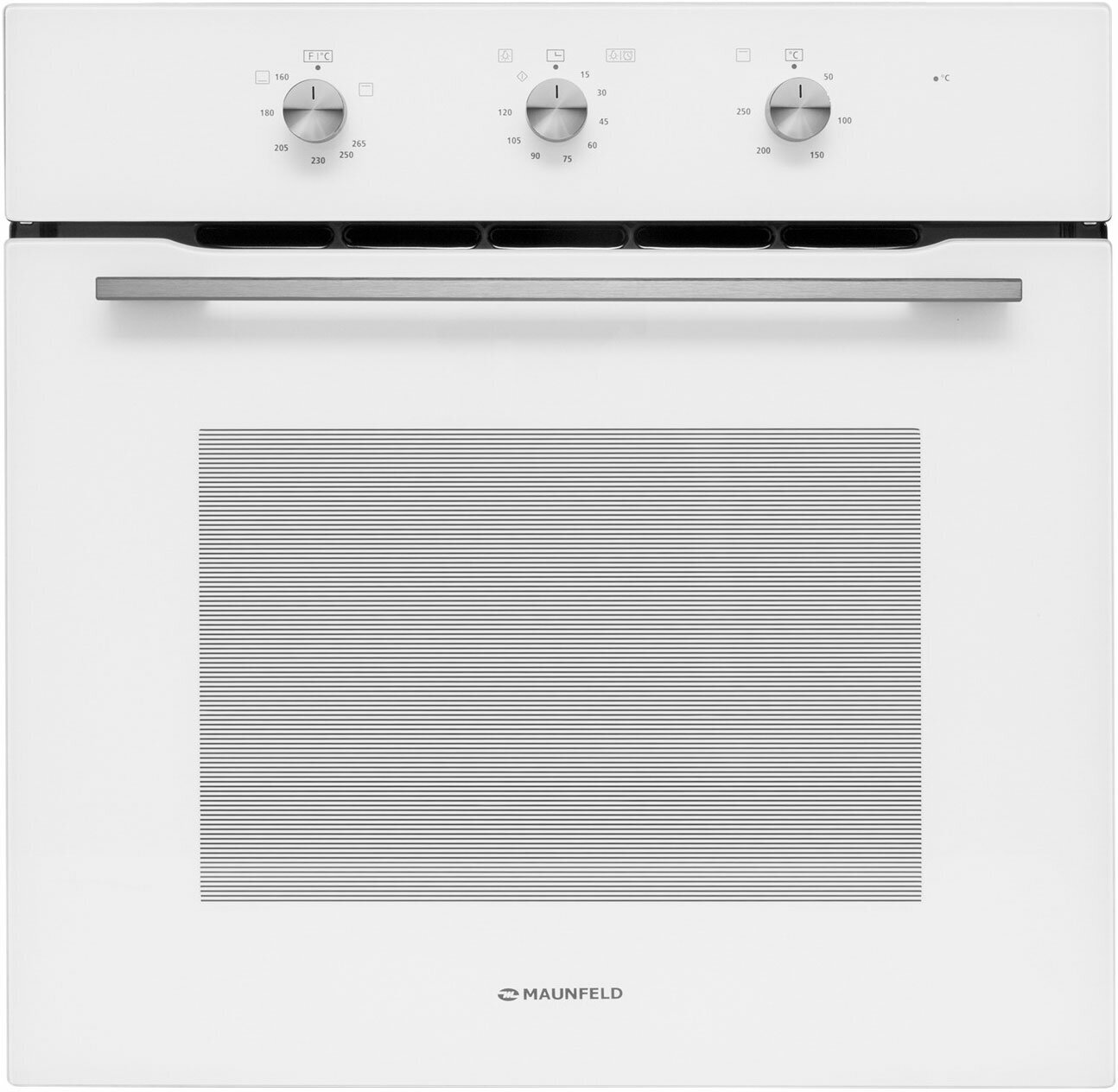 Газовый духовой шкаф Maunfeld MOGS703W 59 см, 70 л, белый