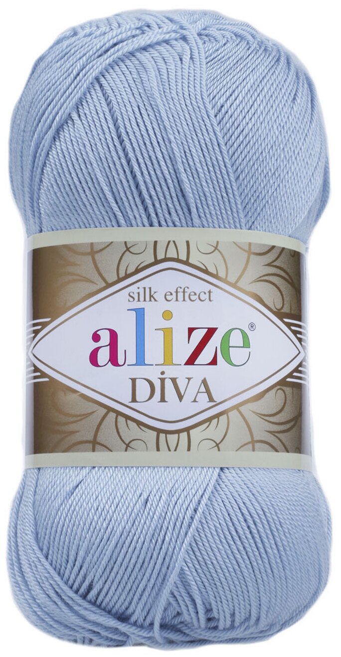 Пряжа Alize "DIVA" (5 мотков по 100г) микрофибра-акрил 350