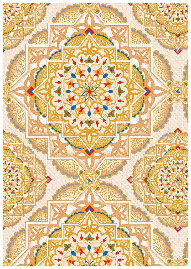 Ткани фасованные PEPPY (A - O) для пэчворка индийское сари фасовка 50 x 55 см 146±5 г/кв. м 100% хлопок ИС-03 кремовый