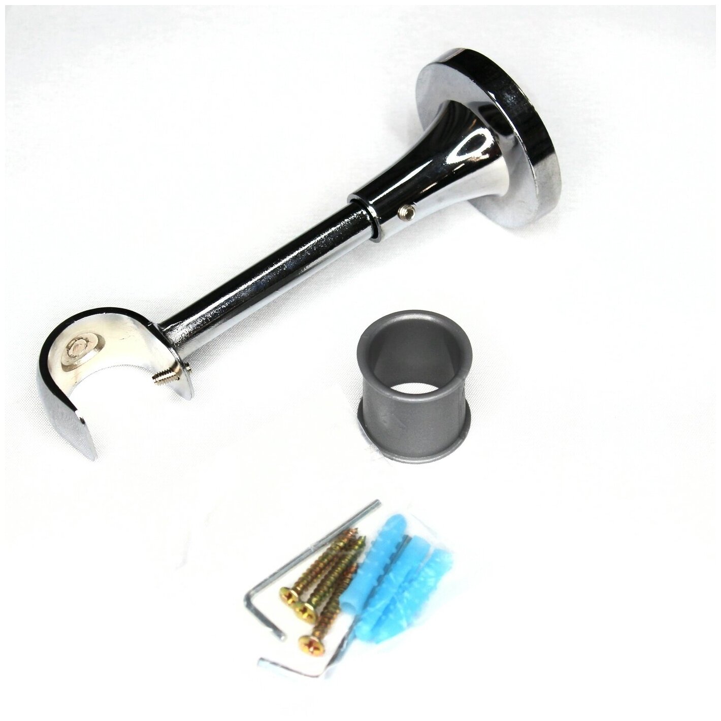 Кронштейн для карниза Открытый I 25/28 мм, хром