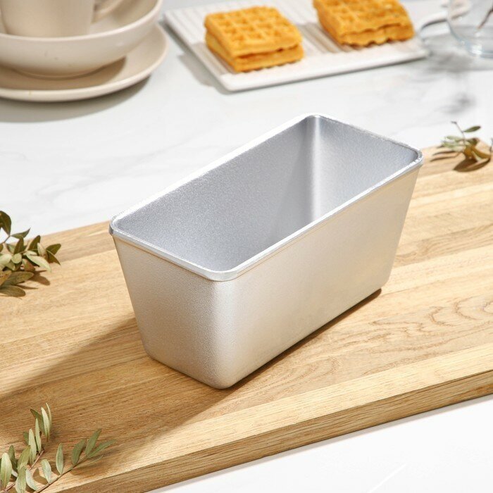 Форма для хлеба KUKMARA, 1.6 л, 21.5×10.5×10.5 см, Л-10, литой алюминий