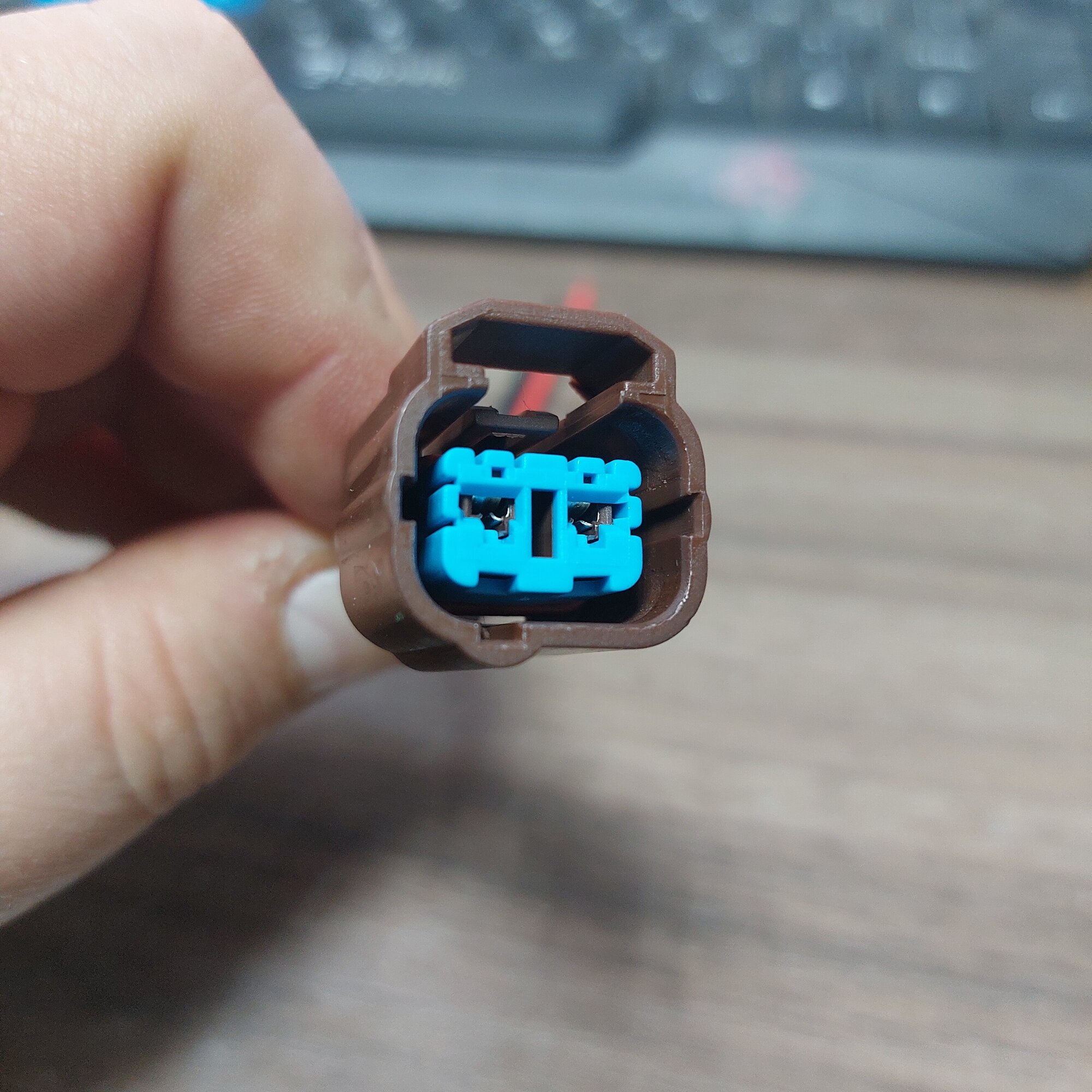 Разъем (штекер) 2 контакта датчика АКПП HONDA CR-V Civic Accord (паз слева)