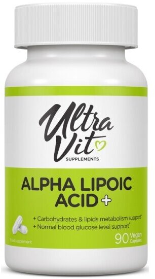 БАД VP Laboratory UltraVit Alpha Lipoic Acid 90 капс