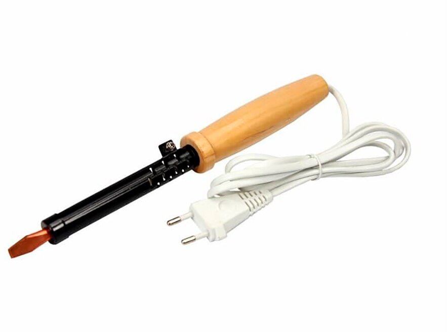Паяльник Rexant ЭПСН, деревянная ручка, 100 Вт