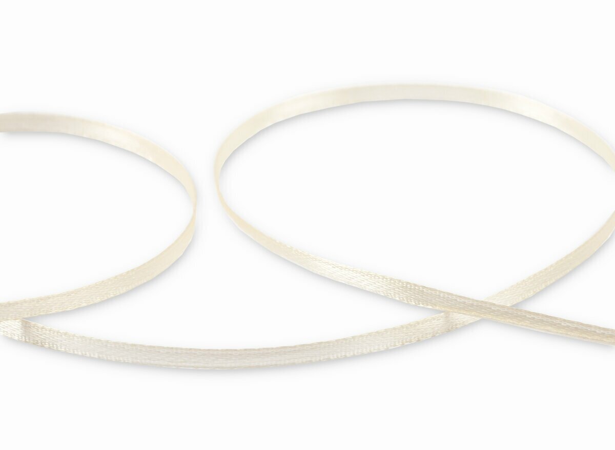 Лента атласная 3 мм (1/8 ") Gamma AL-3P двухстор. 91.4 м №012 бл. голубой