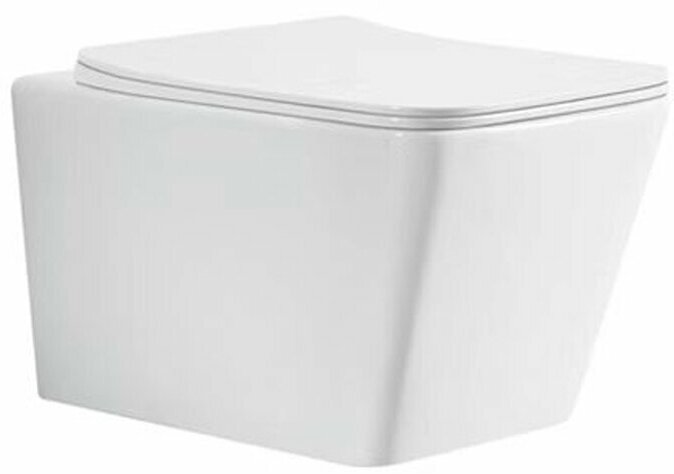 Унитаз подвесной Azario Boca AZ2002 с крышкой-сиденьем с микролифтом