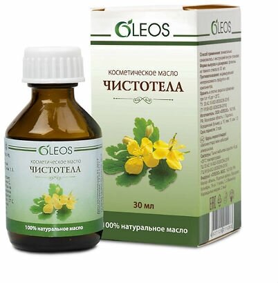 Чистотел масло косм 30мл Олеос