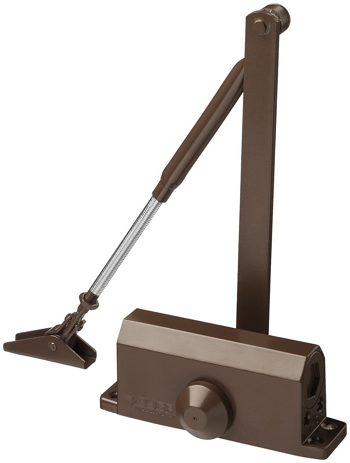 ЗУБР до 40 кг, цвет коричневый, дверной доводчик, Профессионал (37912-50)