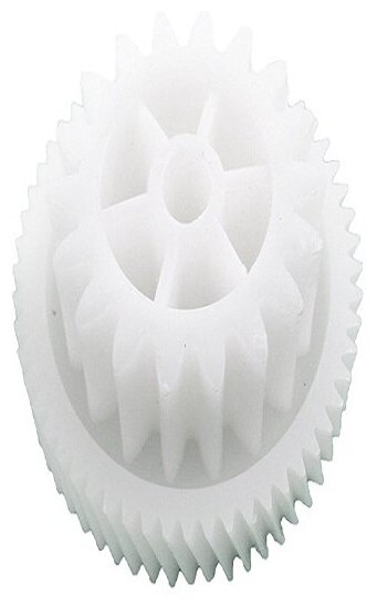 Шестерня Rephon SPL047, для мясорубок Polaris и Scarlett, белая, пластик