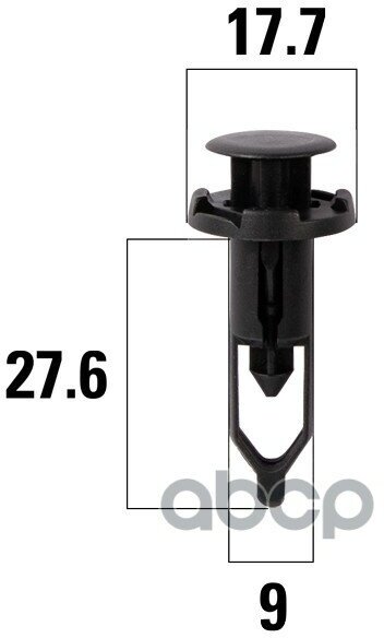 Клипсы автомобильные Toyota Camry, Corolla, RAV4 OBERKRAFT Kraft арт. KT106212