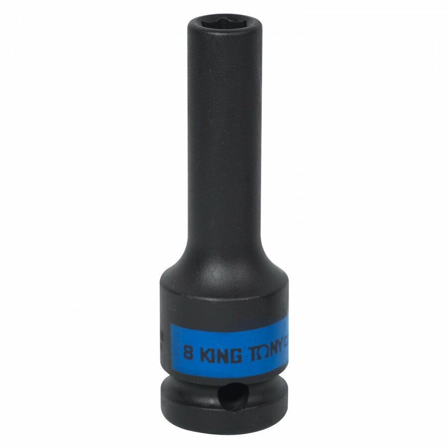 Головка торцевая ударная глубокая шестигранная 1/2", 8 мм KING TONY 443508M