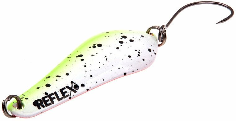 Колеблющаяся блесна / приманка для зимней рыбалки REFLEX модель CRYSTAL 3,6 г цвет R05