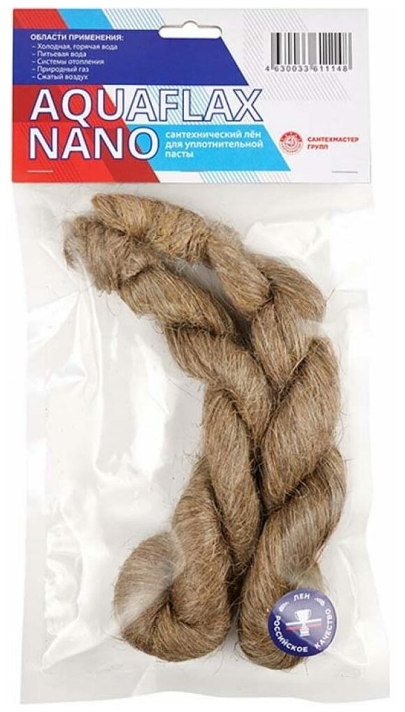 Российский сантехнический лен Aquaflax nano 04114