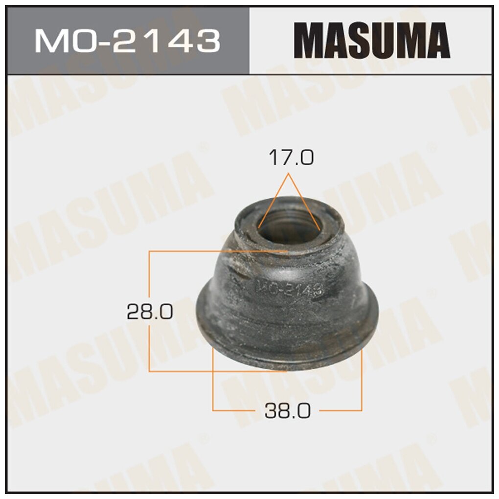 Пыльник шаровой опоры 17 х 38 х 28 MASUMA