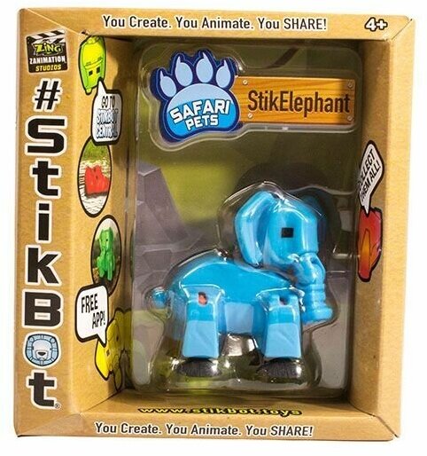 Stikbot - Фигурка питомца "Сафари", 1 шт